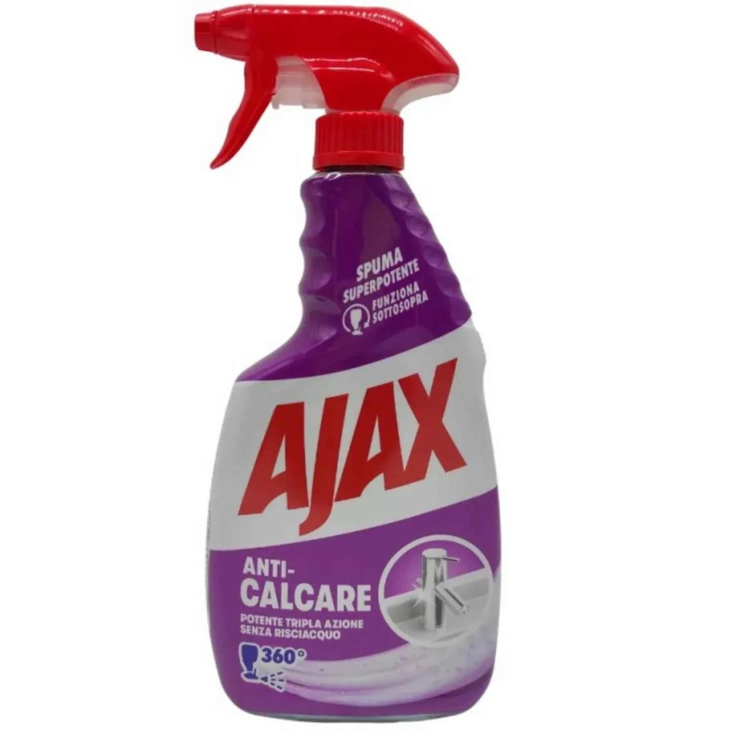 Ajax Spray Anticalcare 600ML - I Negozi del Sottocosto – I negozi del ...